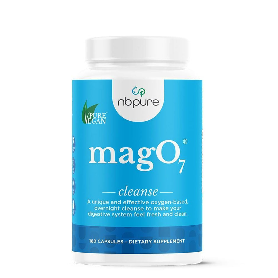 MagO7: Natural Oxygen Colon Cleanse & Detox. Pills + Powder – NBPure